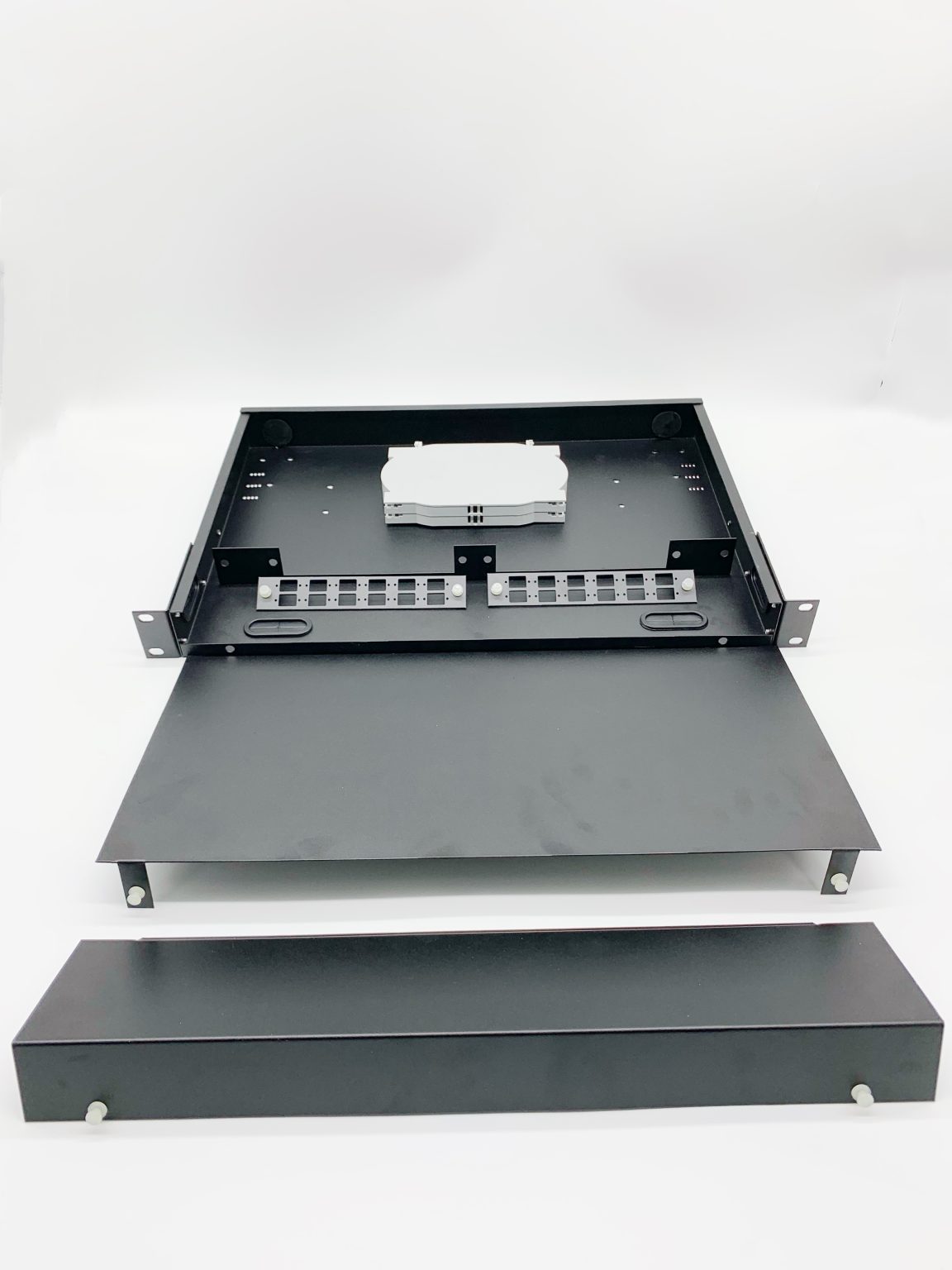 24 port SC/LC Double Cover Patch Panel NS-FOPP-DCS - newsunn